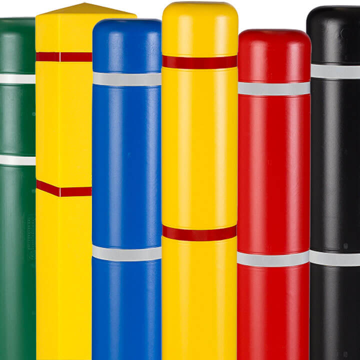 Flat Top Bollard Covers | BOLLARDCOVERUSA™